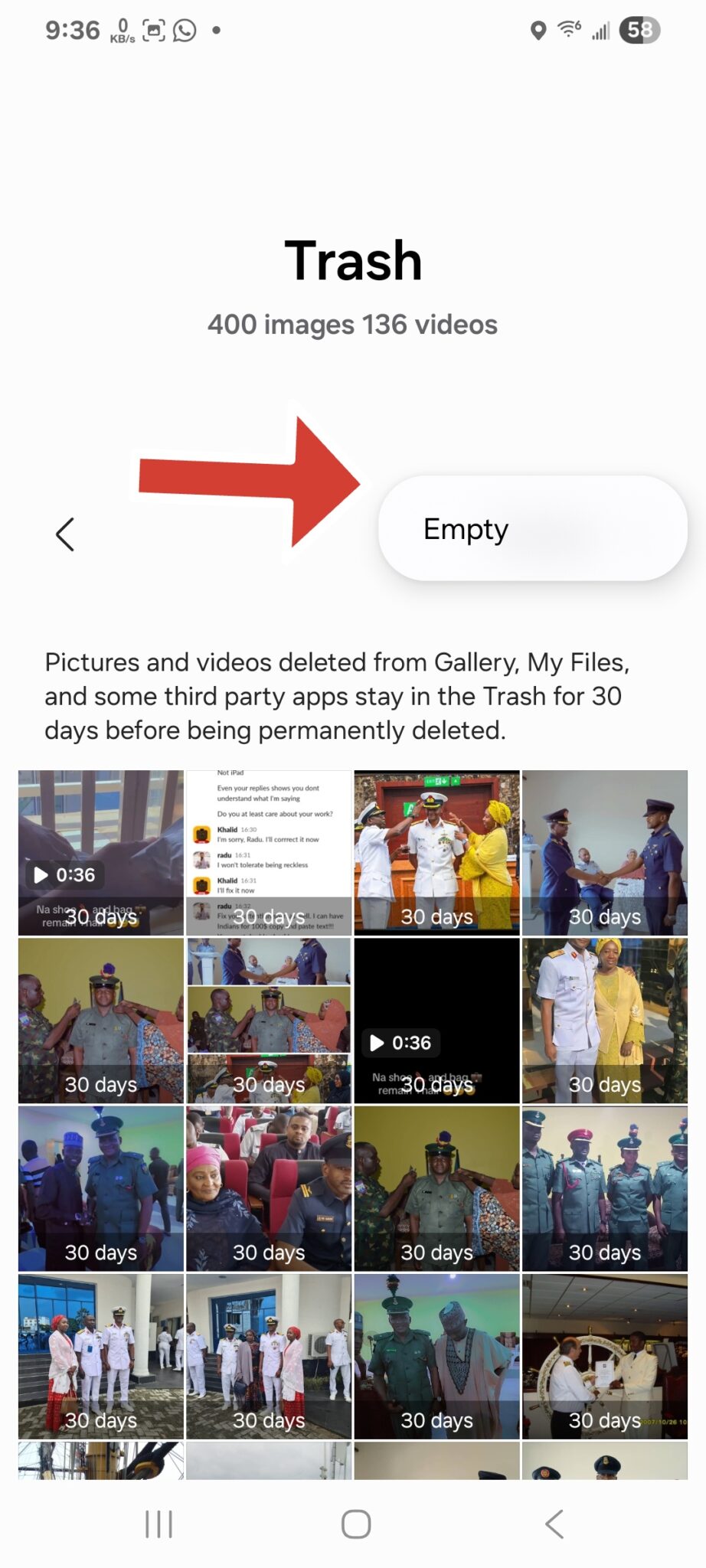 How To Clear The Recycle Bin On Android