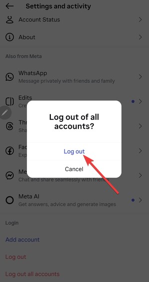 How to Log Out of Instagram on All Devices