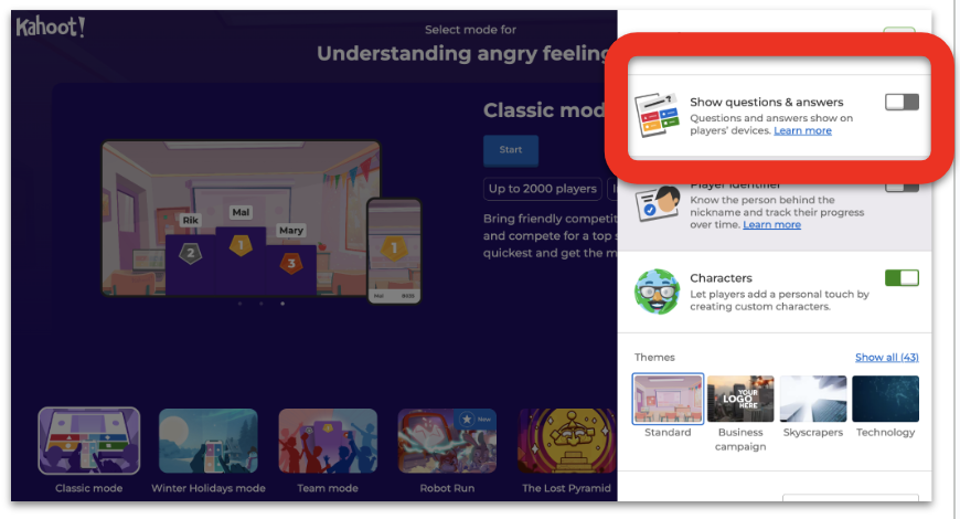 How To Show Answers On Kahoot During Your Quiz