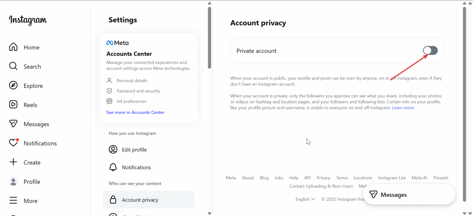 How to Hide Your Instagram Account