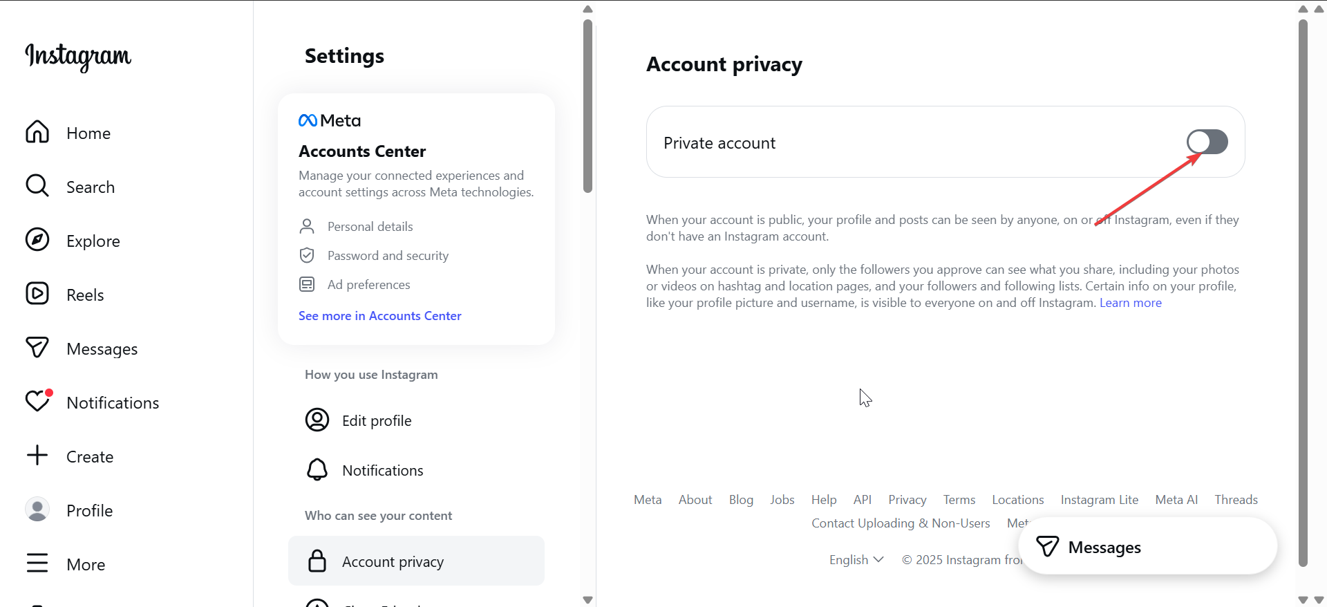 How to Hide Your Instagram Account