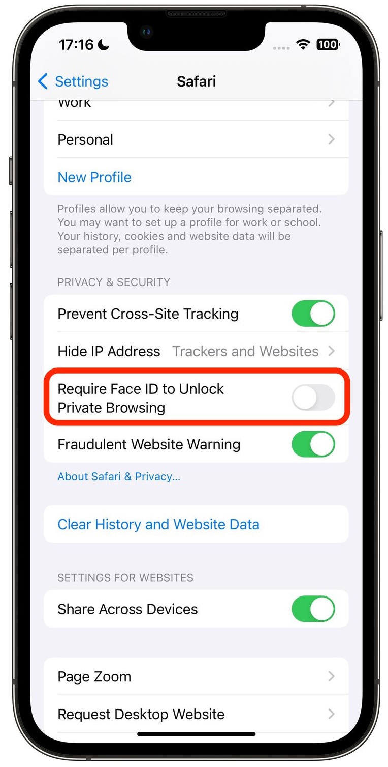 Stop Private Browsing On iPhone and iPad