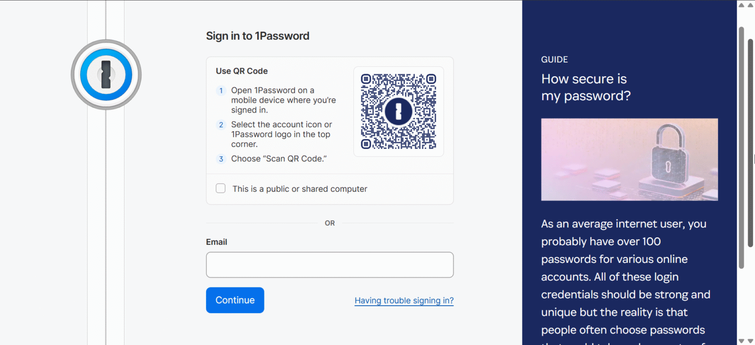 How to Add 1Password Extension to Chrome