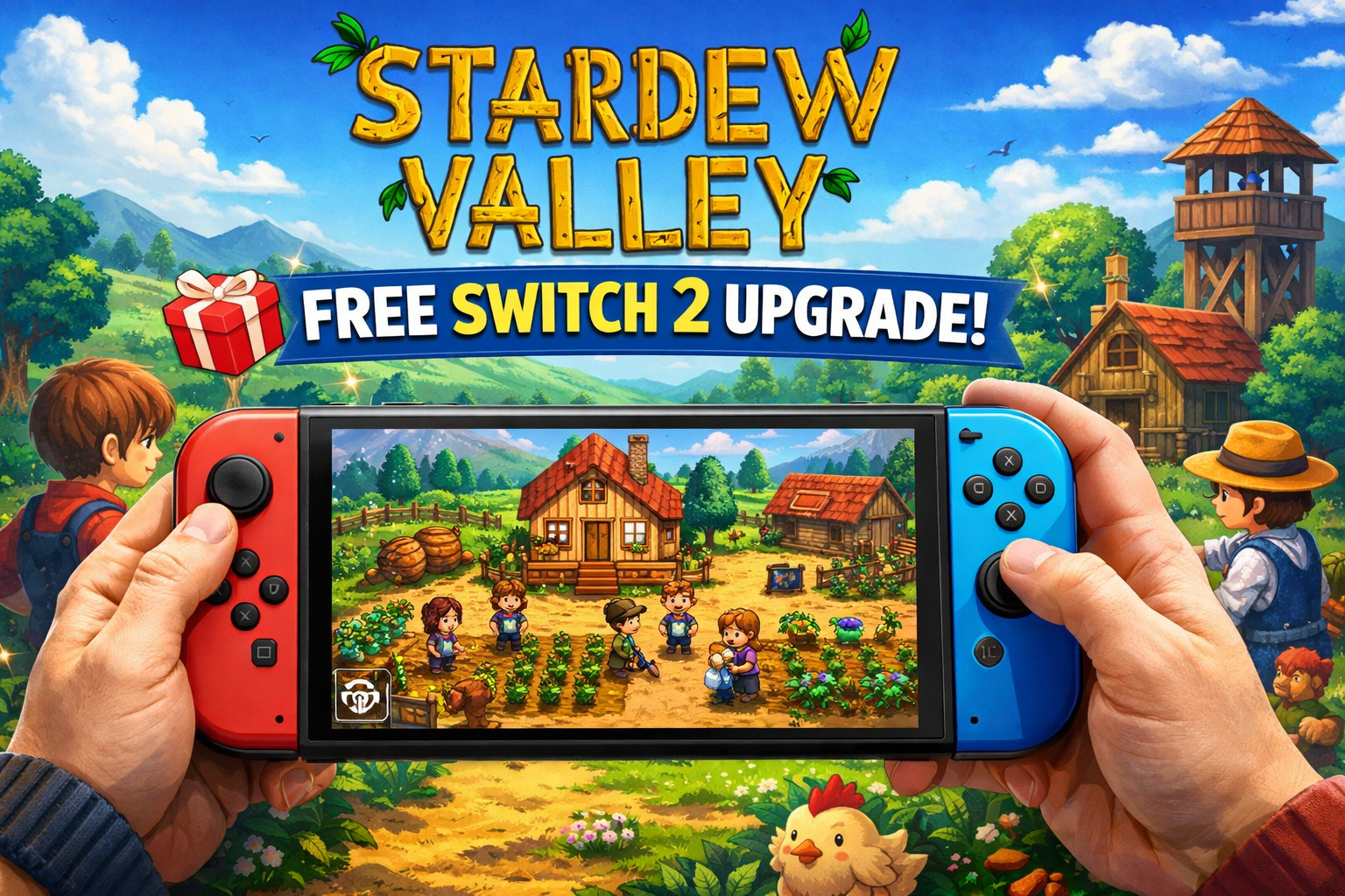 Stardew Valley Players are Getting a Free Nintendo Switch 2 Upgrade