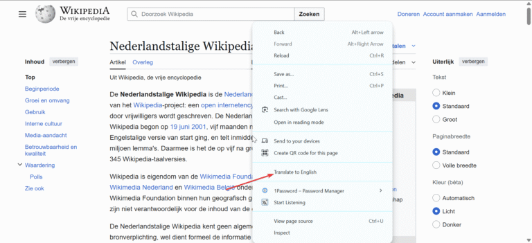 Fix Google Chrome Translate not Working