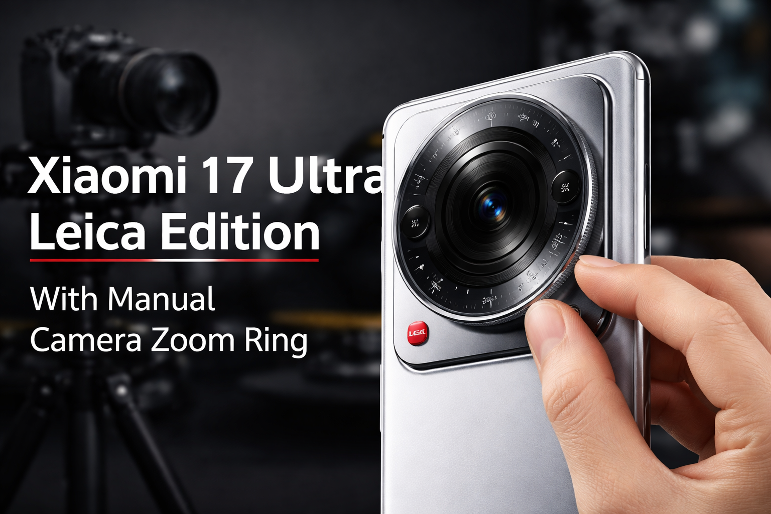 Xiaomi Launches 17 Ultra Leica Edition With Manual Camera Zoom Ring