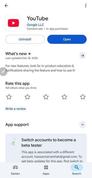How to Fix YouTube App Crashing