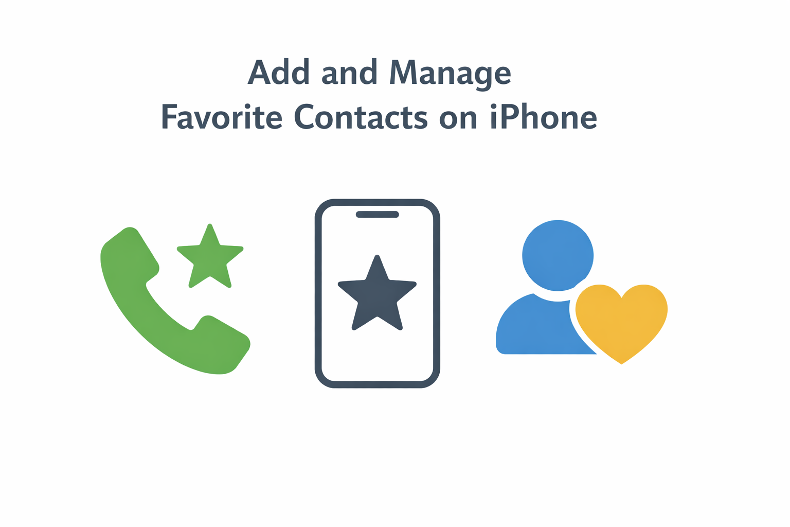 How To Use Favorite Contacts On iPhone For Faster Calls