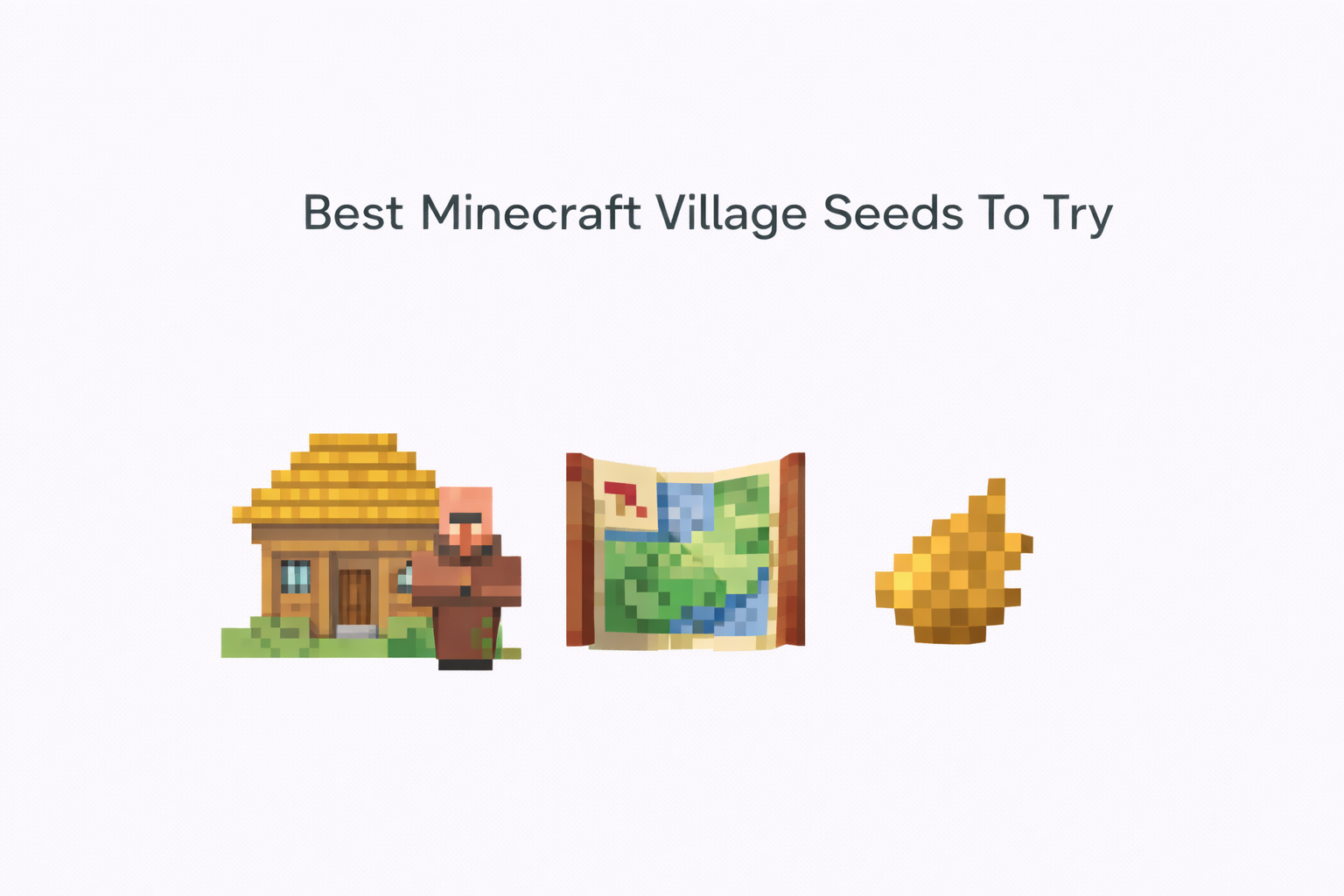 Best Minecraft Village Seeds Worth Trying Right Now