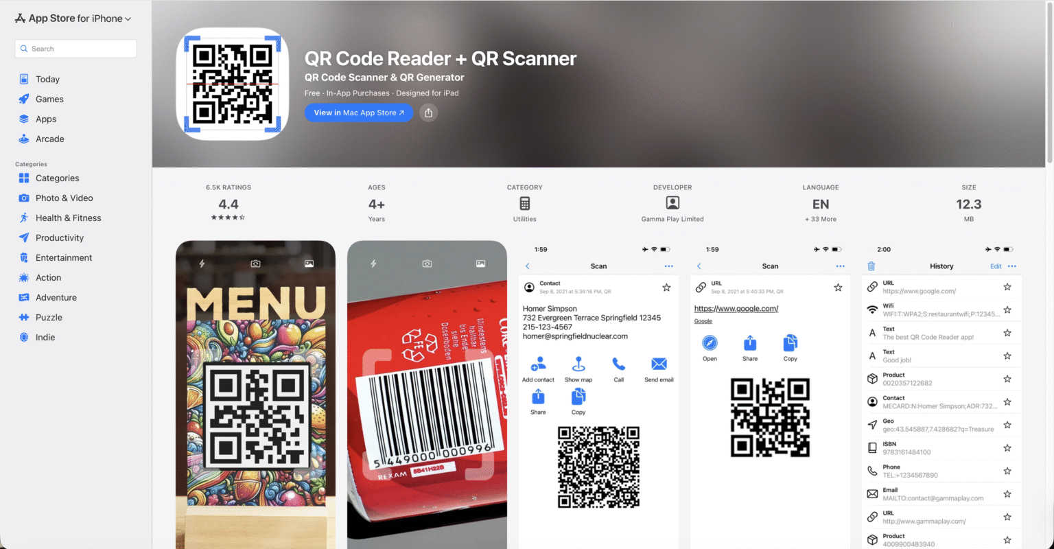 Top Barcode and QR Code Scanner Apps For iPhone