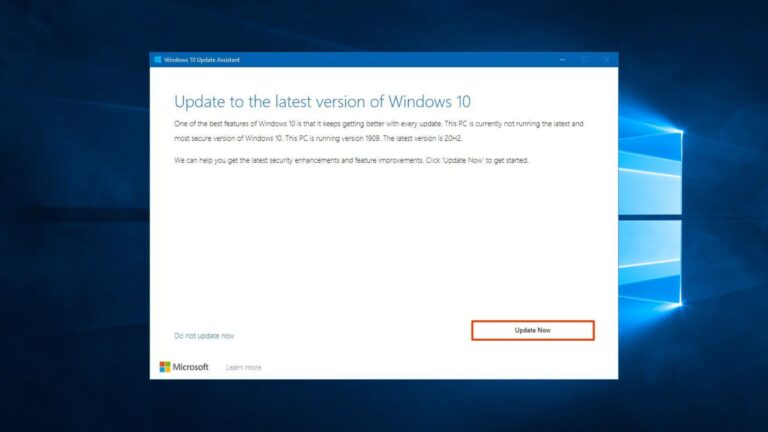 How Microsoft’s Update Assistant Brings Windows 10 PCs to Version 22H2