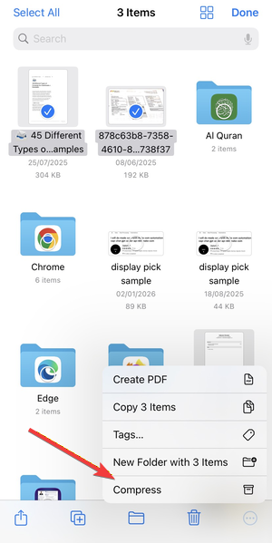 How to Zip and Unzip Files on iPhone and iPad