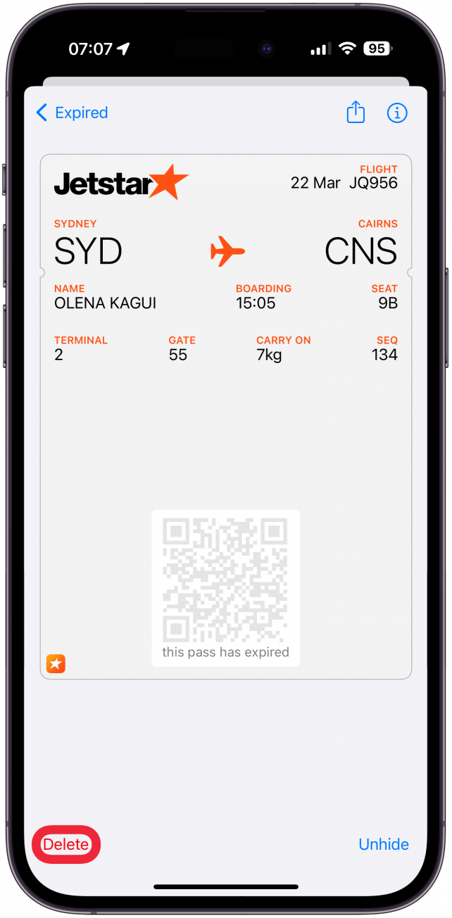 How To Remove Tickets, Passes, and Cards From Apple Wallet