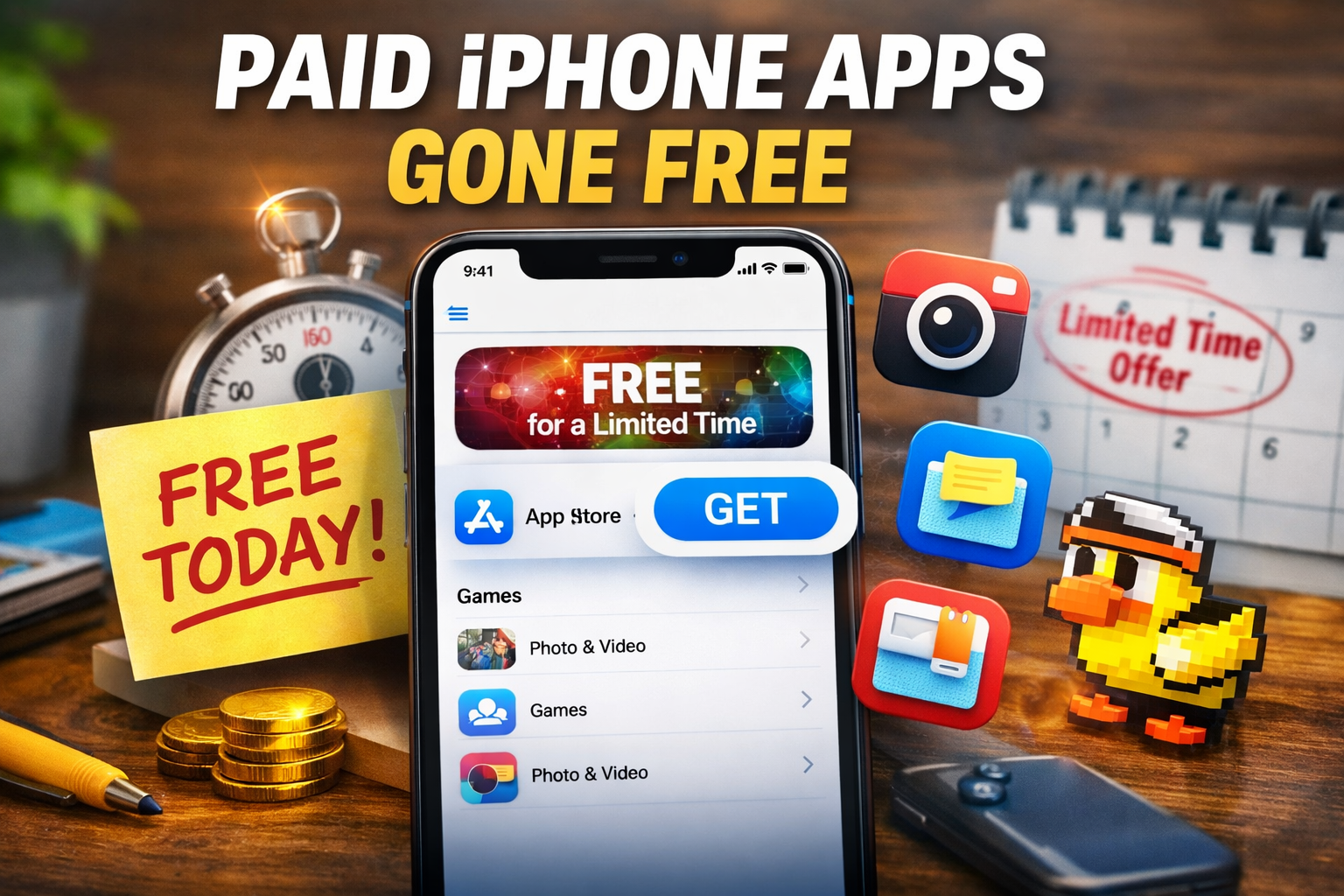 Paid iPhone Apps Gone Free on Apple Store