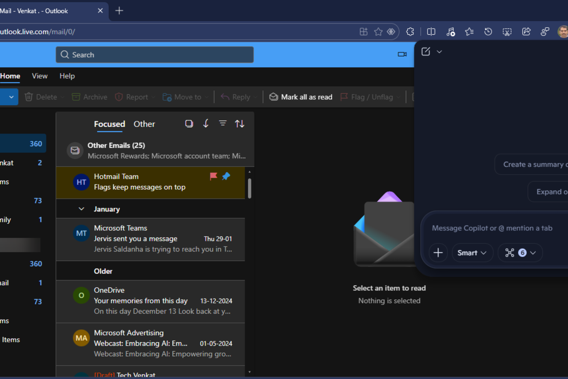 Opening Outlook Links in Edge May Soon Launch Copilot Automatically