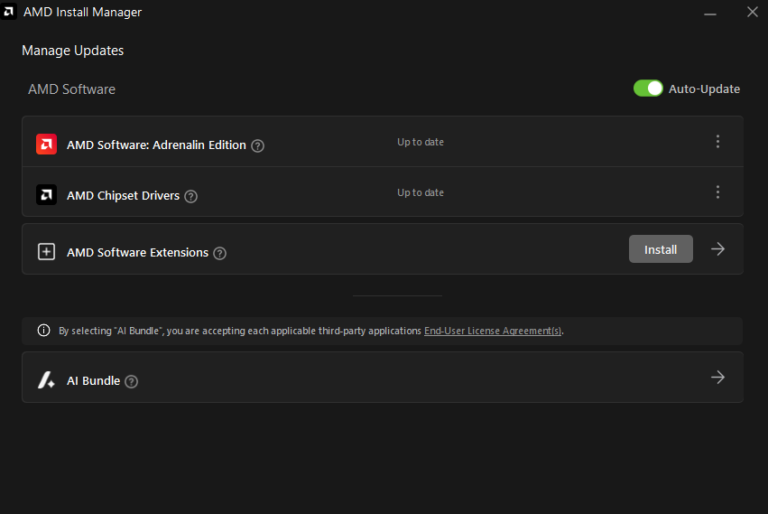 AMD AI Bundle in AMD Adrenalin: What It Is and How It Works