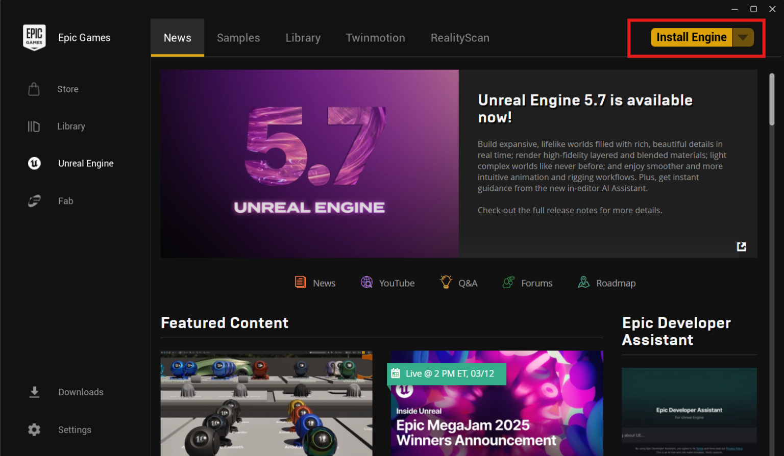 How to Download Unreal Engine from Epic Games Store (Step-by-Step Guide)