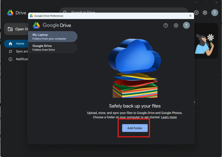 How to Add a Folder to Sync in Google Drive (Windows Guide)