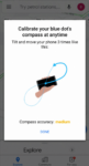 How to Show the Compass on Google Maps