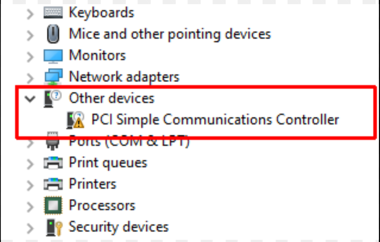 PCI Simple Communications Controller Driver: What It Is and How to Fix It
