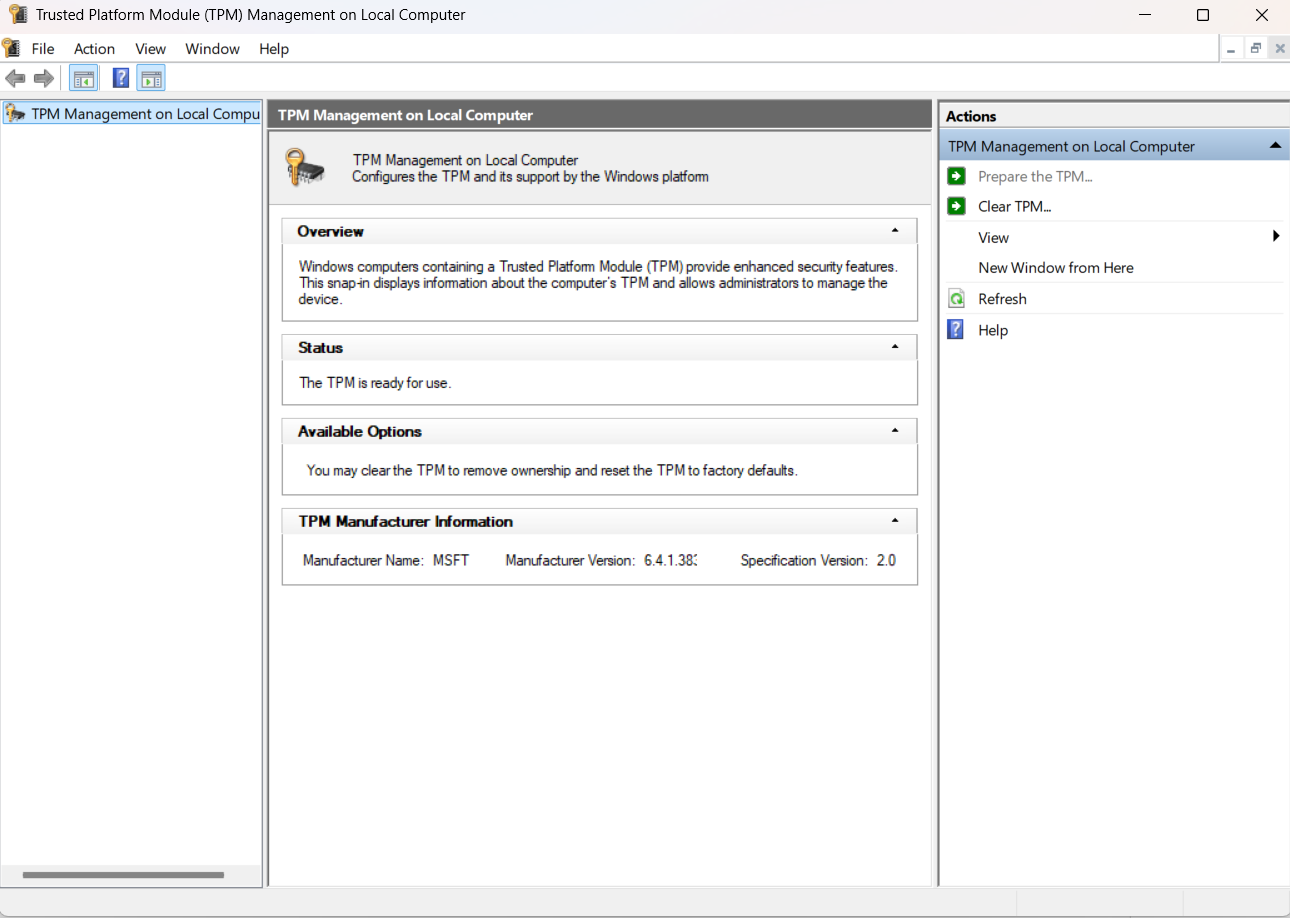 How to Check if Your PC Has TPM (Trusted Platform Module) in Windows