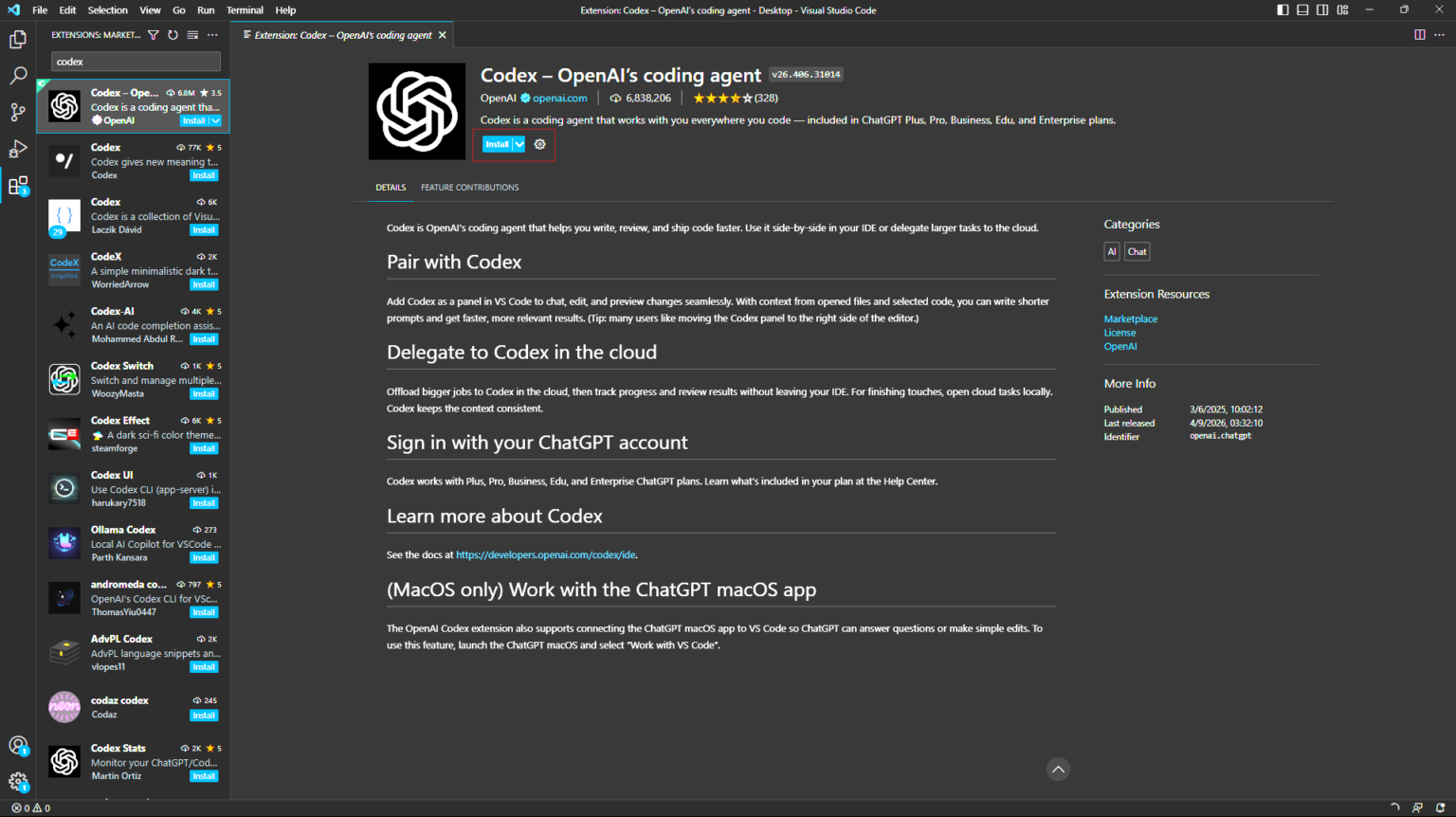 How to Install and Use ChatGPT Codex in VS Code (The Right Way in 2026)