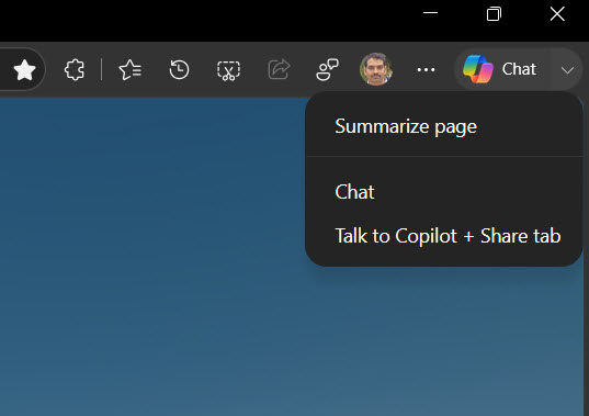 Microsoft Edge tests new 'Copilot menu' with quick access to chat and ...