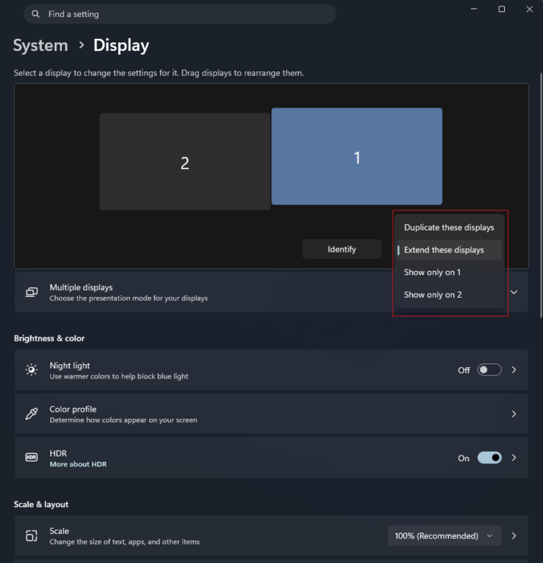 How to Duplicate Display on Dual Monitors in Windows (And When It ...