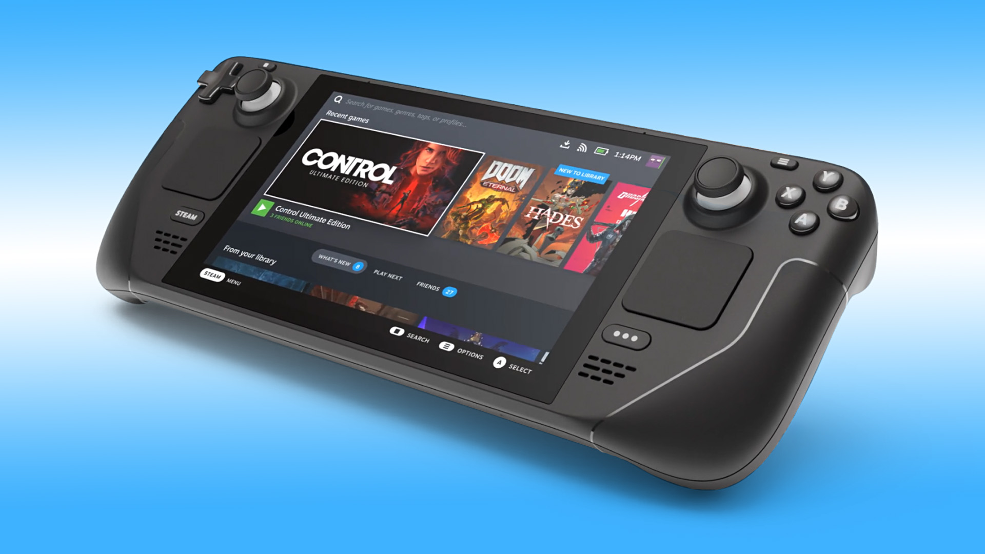 Steam Deck client update improves settings, Steam Controller support ...