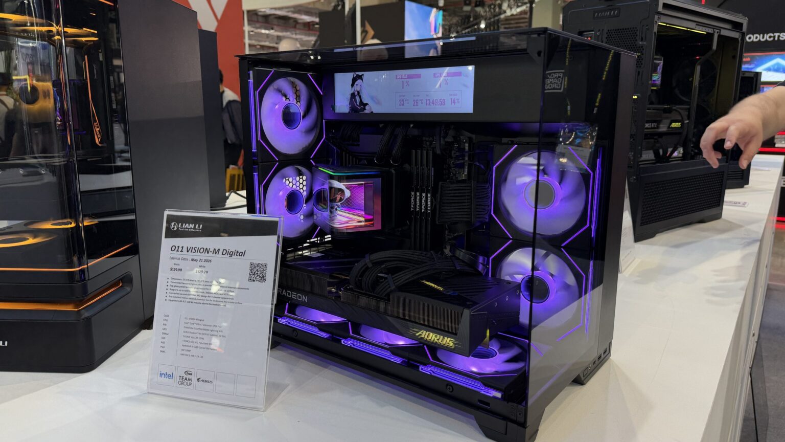 Lian Li Shows LANCOOL 4, New O11 Cases, and a Massive V2000 Workstation ...