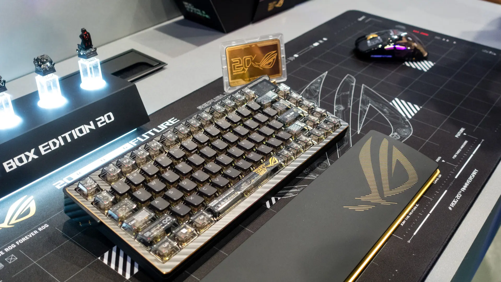 Asus celebrates 20 years of ROG with a $600 Azoth Extreme keyboard
