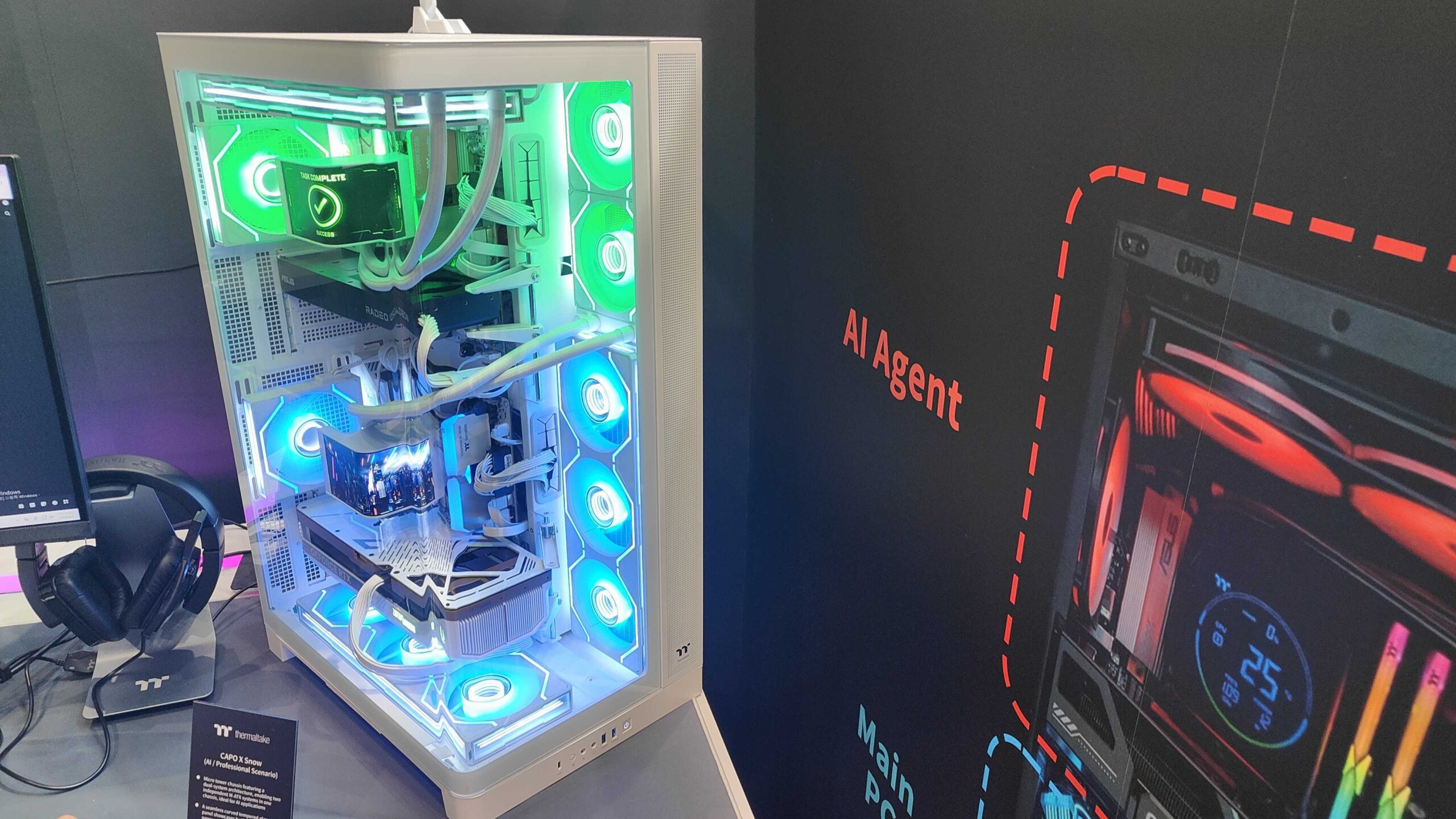 Thermaltake’s CAPO X Case Lets You Build Two PCs Inside One Tower